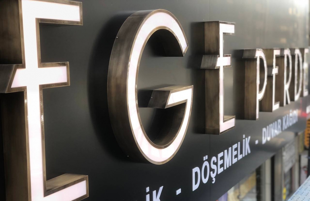 Kutu Harf Tabela – Stand Dükkanı